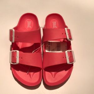 Everlast | Shoes | Nwt Everlast Slides Sandals Pink Beach Agnes 56 ...